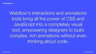 Wikihow webbflow | HYDRA | PPT