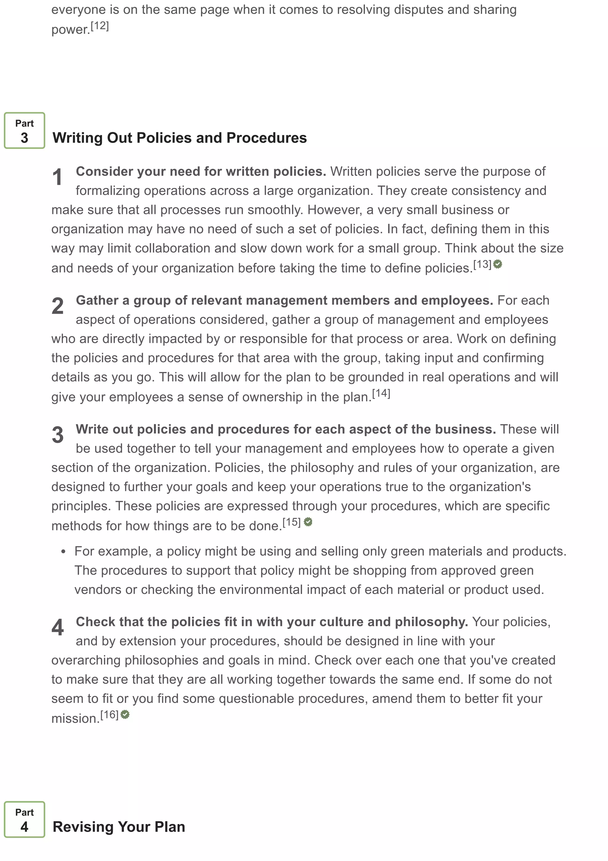 How to Write a Management Plan | PDF