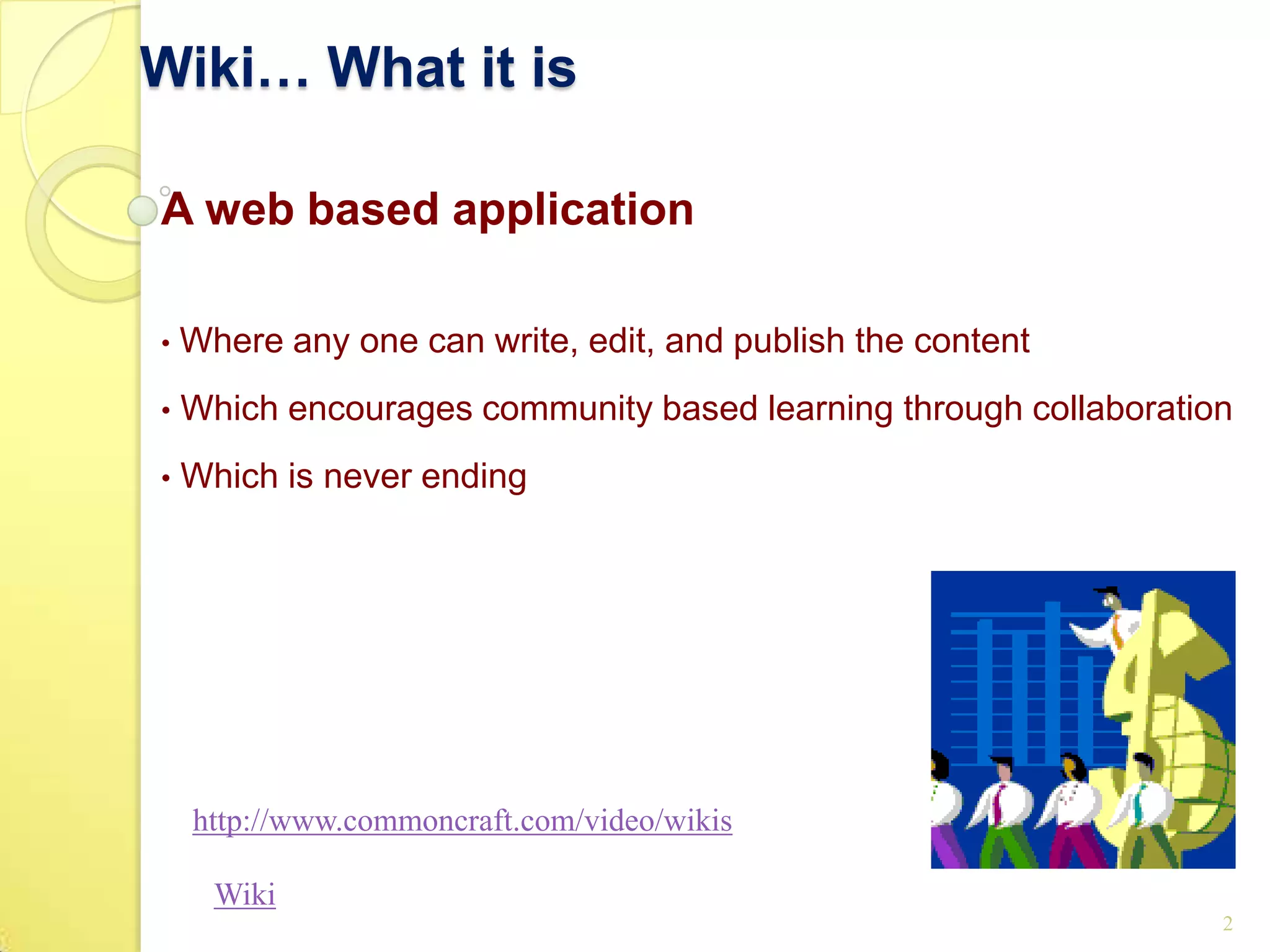 Wiki in Teaching and Learning | PPTX