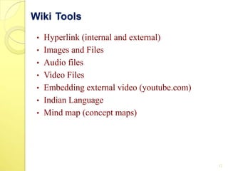 Wiki in Teaching and Learning | PPTX | Internet for Beginners | Internet