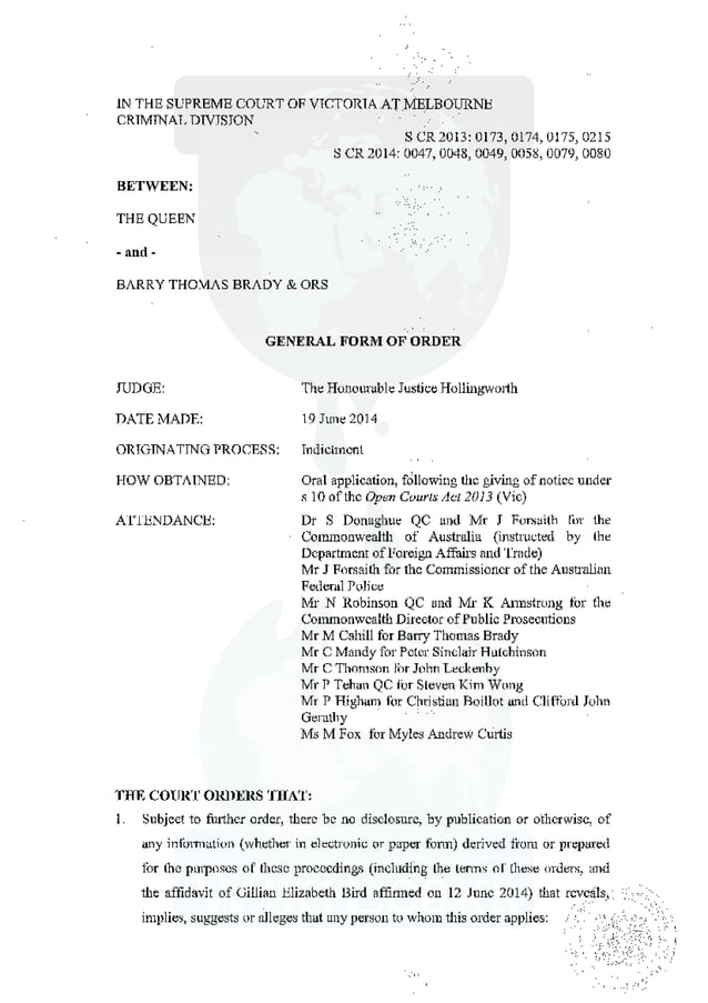 Wiki leaks australian-suppression-order | PDF | Politics