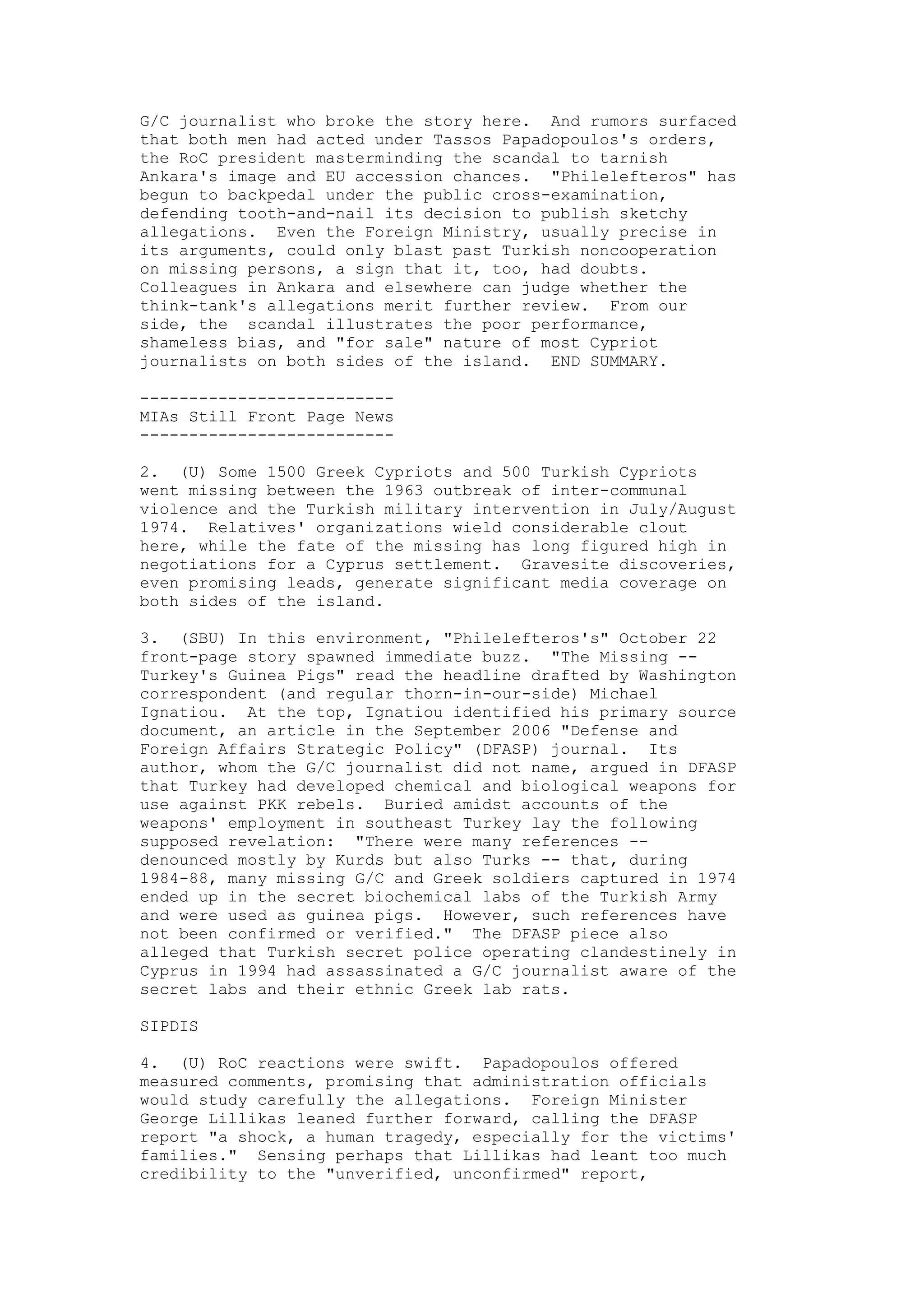 Wikileaks michelle01 | PDF