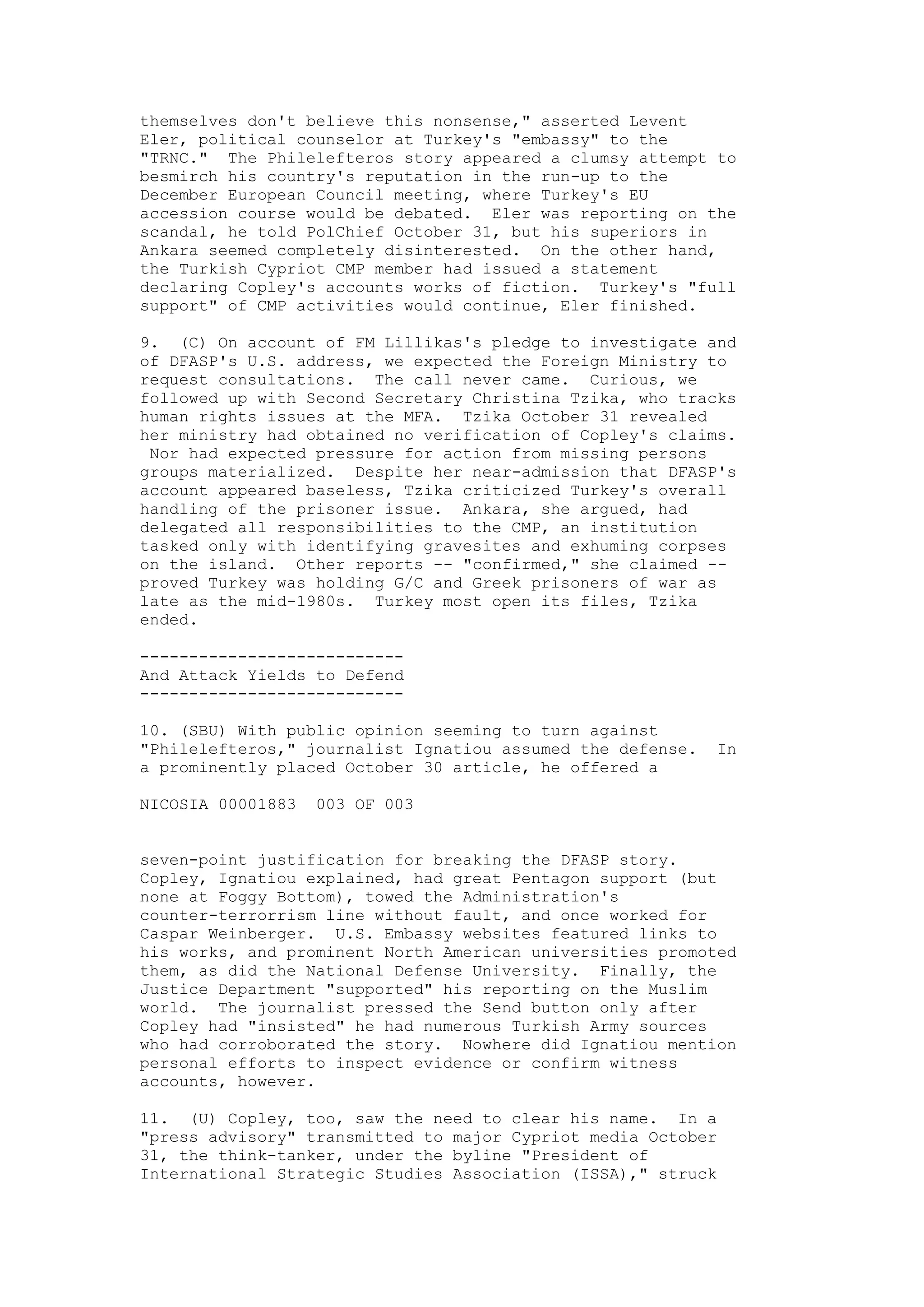 Wikileaks michelle01 | PDF