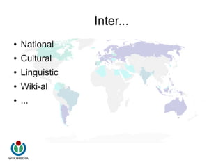 Wikimedia: Striving for an International Organisational Scope | PDF