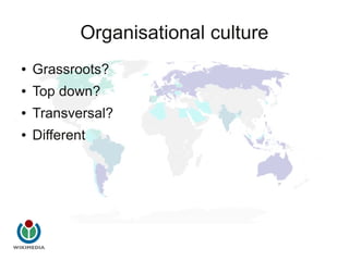 Wikimedia: Striving for an International Organisational Scope | PDF