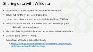 Wikimedia and open research.pptx