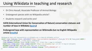 Wikimedia and open research.pptx