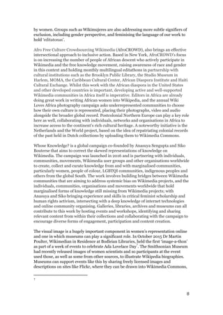 Closing the Gender Gap on Wikimedia | PDF | Social Networking | Internet