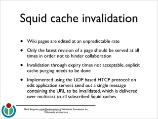 wikimedia-architecture | PDF | Internet | Computing