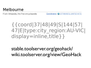 Wiki[mp]edia data sources & the MediaWiki API | PDF | Web Design and HTML | Internet