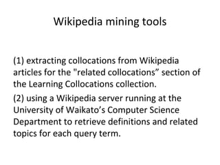 Language Teaching with Wikimedia | PPT