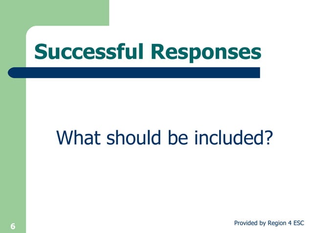 Open ended Responses | PPT