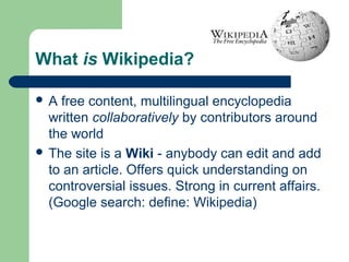 Wikipedia | PPT