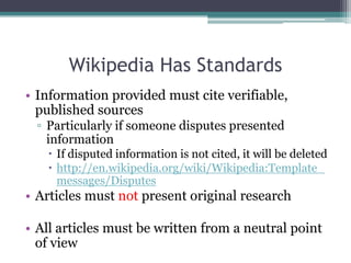 Wikipedia | PPT