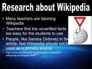 Wikipedia | PPT