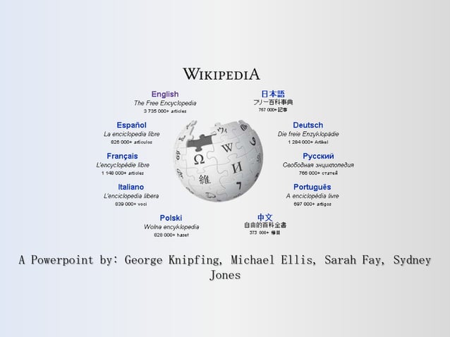 Wikipedia | PPTX