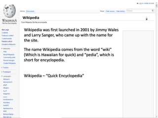 Wikipedia | PPTX