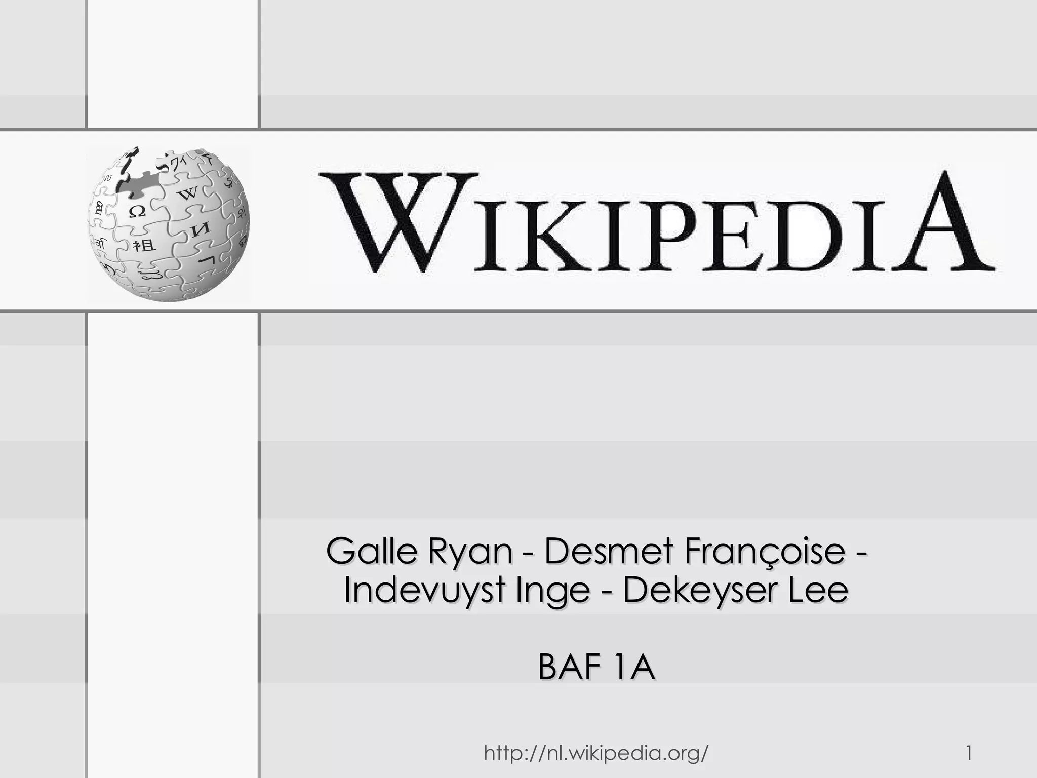 WikiPedia | PPT
