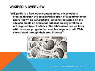 Wikipedia | PPTX | Search | Internet