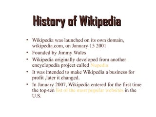 Wikipedia | PPT