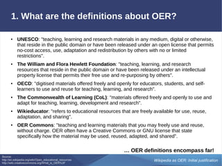 Wikipedia as OER | PPT