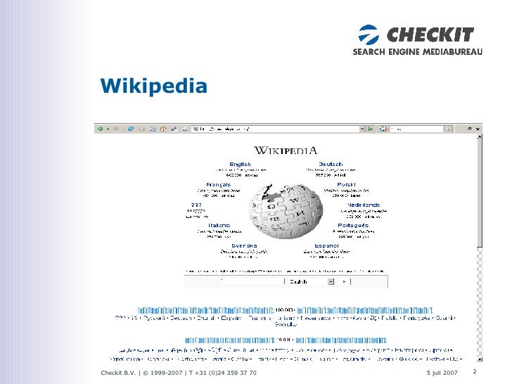 Wikipedia en Search