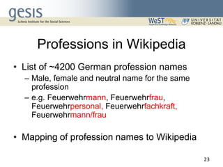 Measuring Gender Inequality in Wikipedia | PPT