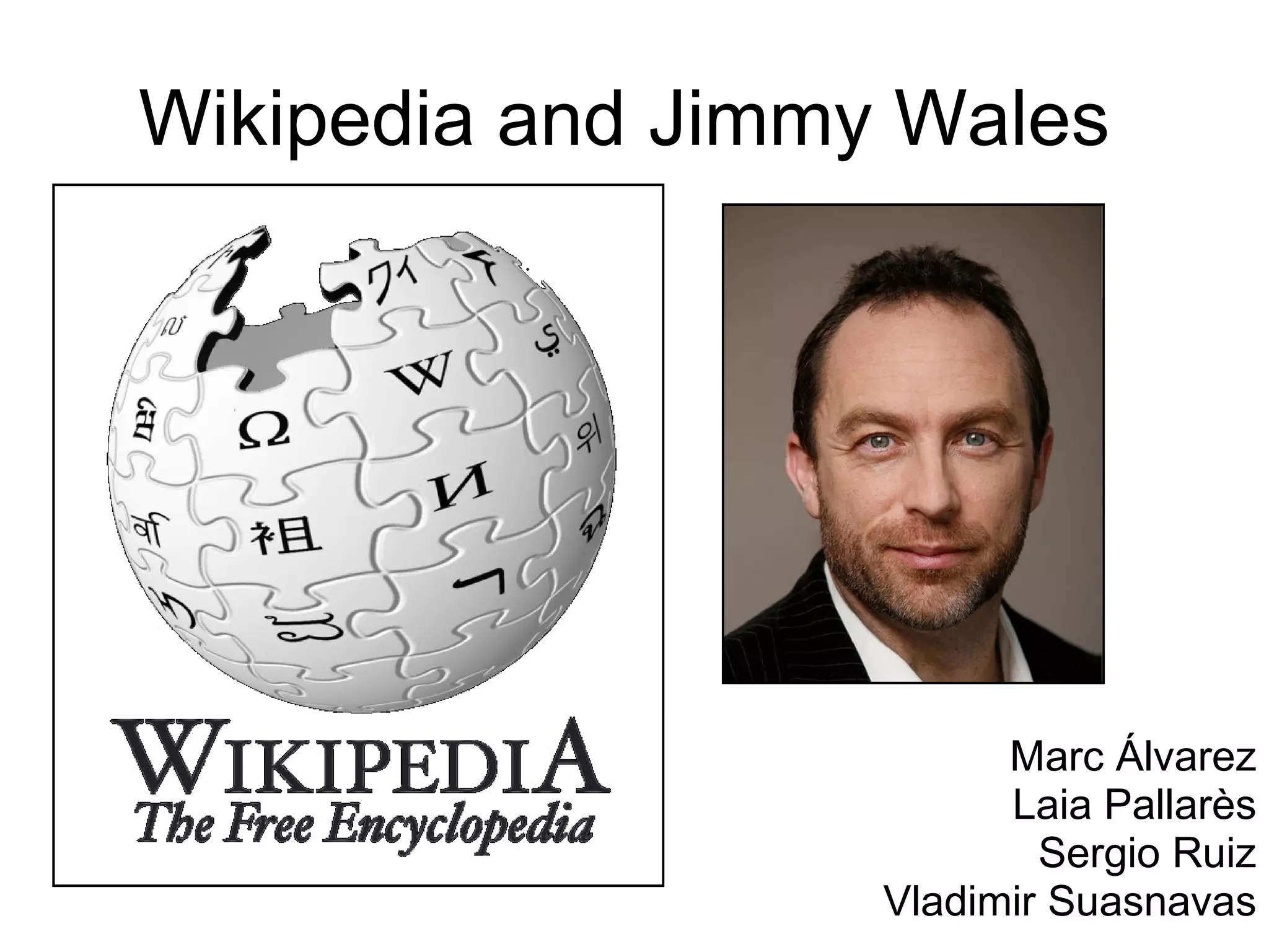 Wikipedia and jimmy wales | PPT