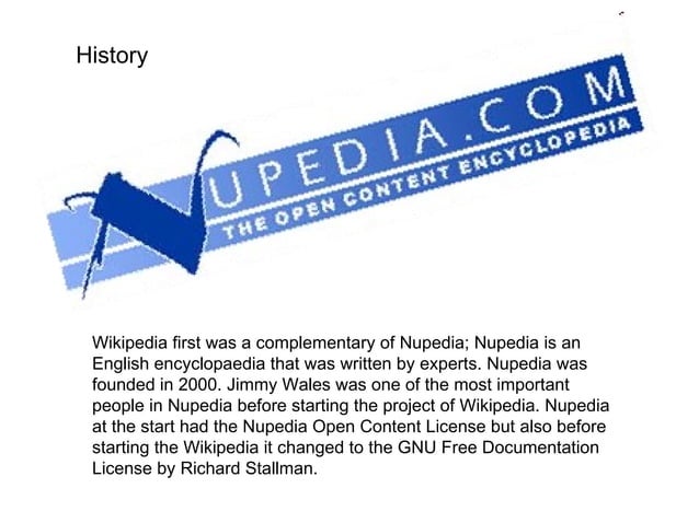 Wikipedia and jimmy wales | PPT
