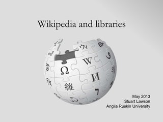 Wikipedia and libraries | PPTX