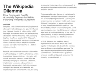 How to Update Wikipedia Without Getting Sued | PDF | Internet | Computing