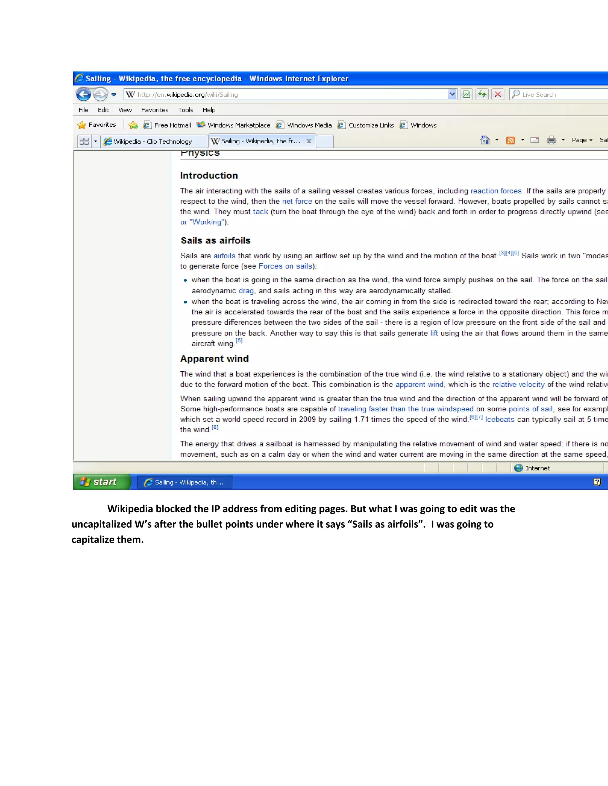 Wikipedia blocked the ip address from editing pages | PDF