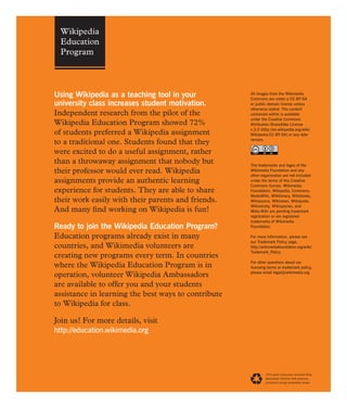 Wikipedia education program_case_studies | PDF