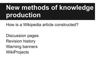 Wikipedia in the college classroom | PPT