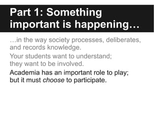 Wikipedia in the college classroom | PPT