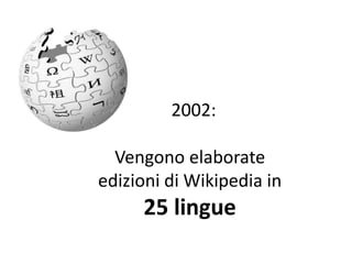 Breve storia di Wikipedia | PDF