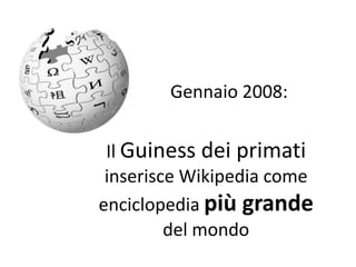 Breve storia di Wikipedia | PDF