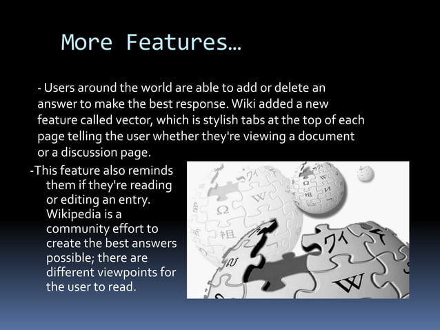 Wikipedia Powerpoint | PPT