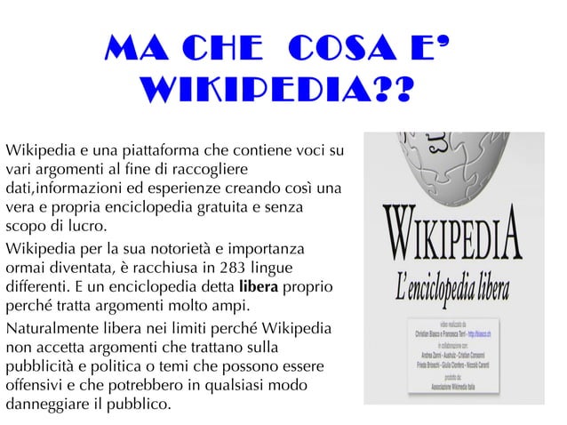 Wikipedia power point | PPT