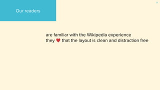 Wikipedia reading experience | PPT