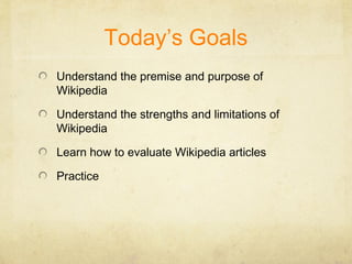 WikipediaWise | PPT