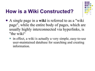 Wiki powerpoint | PPT