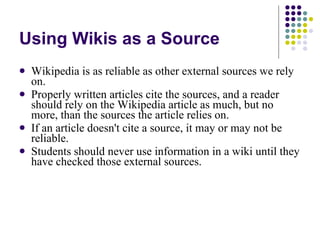 Wiki powerpoint | PPT