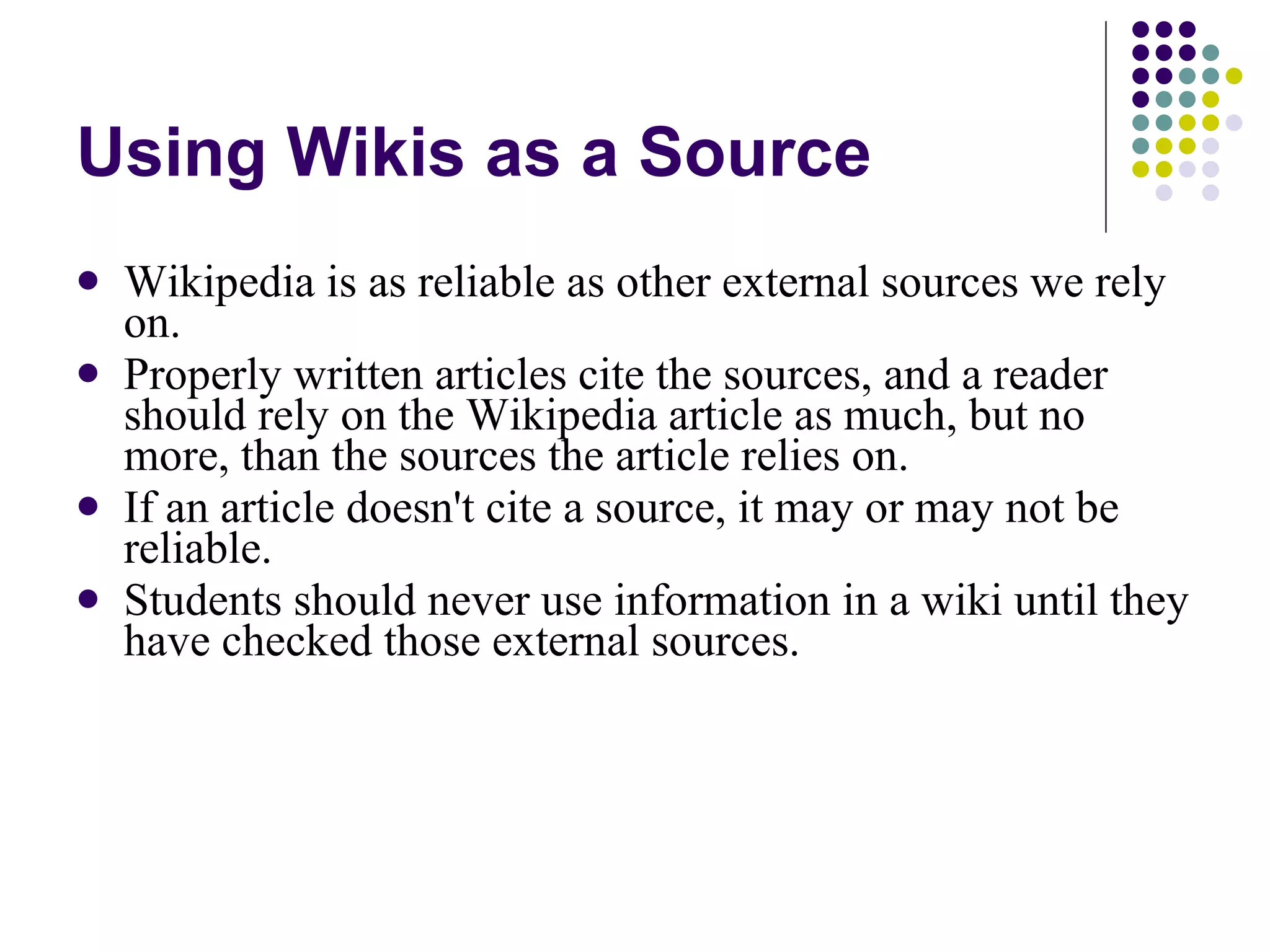 Wiki powerpoint | PPT