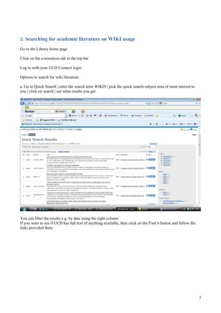 Wiki Practical Worksheet 2009 | PDF