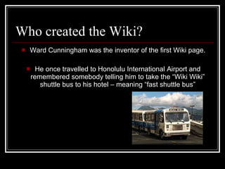 Wiki Presentation | PPT