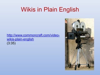 Wiki presentation | PPT