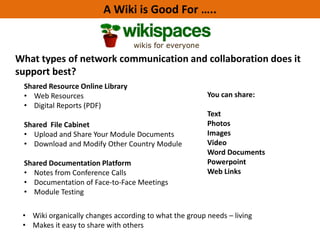 Wiki Presentation | PPT