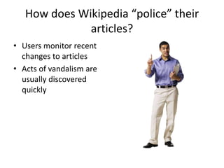 Lecture 25: Wikipedia and Reliability | PPTX