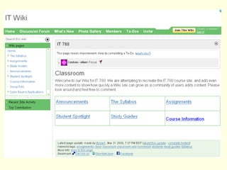 Using Wikis in Education | PPT | Internet | Computing